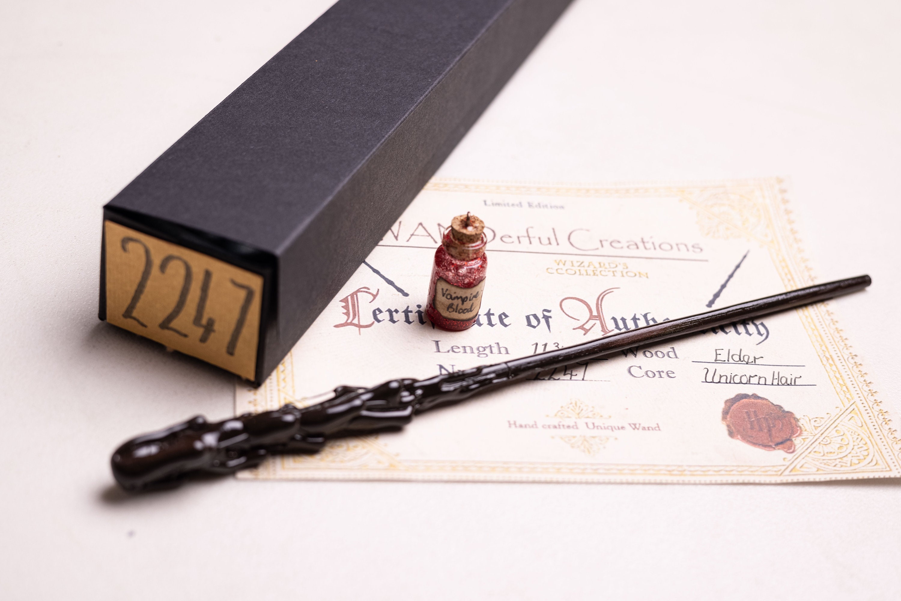 Handmade Wand & Potion Gift Set Handmade Magic Wands | Etsy UK