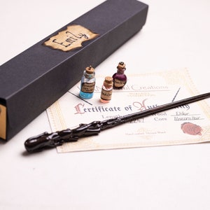 Handmade Wand & Potion Gift Set, Handmade Magic Wands - Etsy
