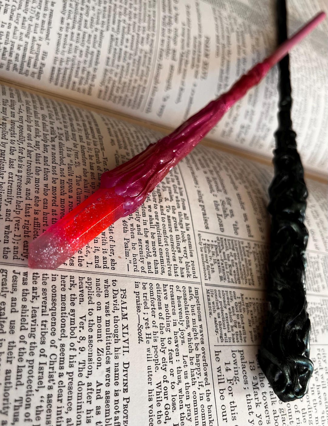 Alphaba & Glinda Magic Wands, Customised Bespoke Handmade Magic Wand ...