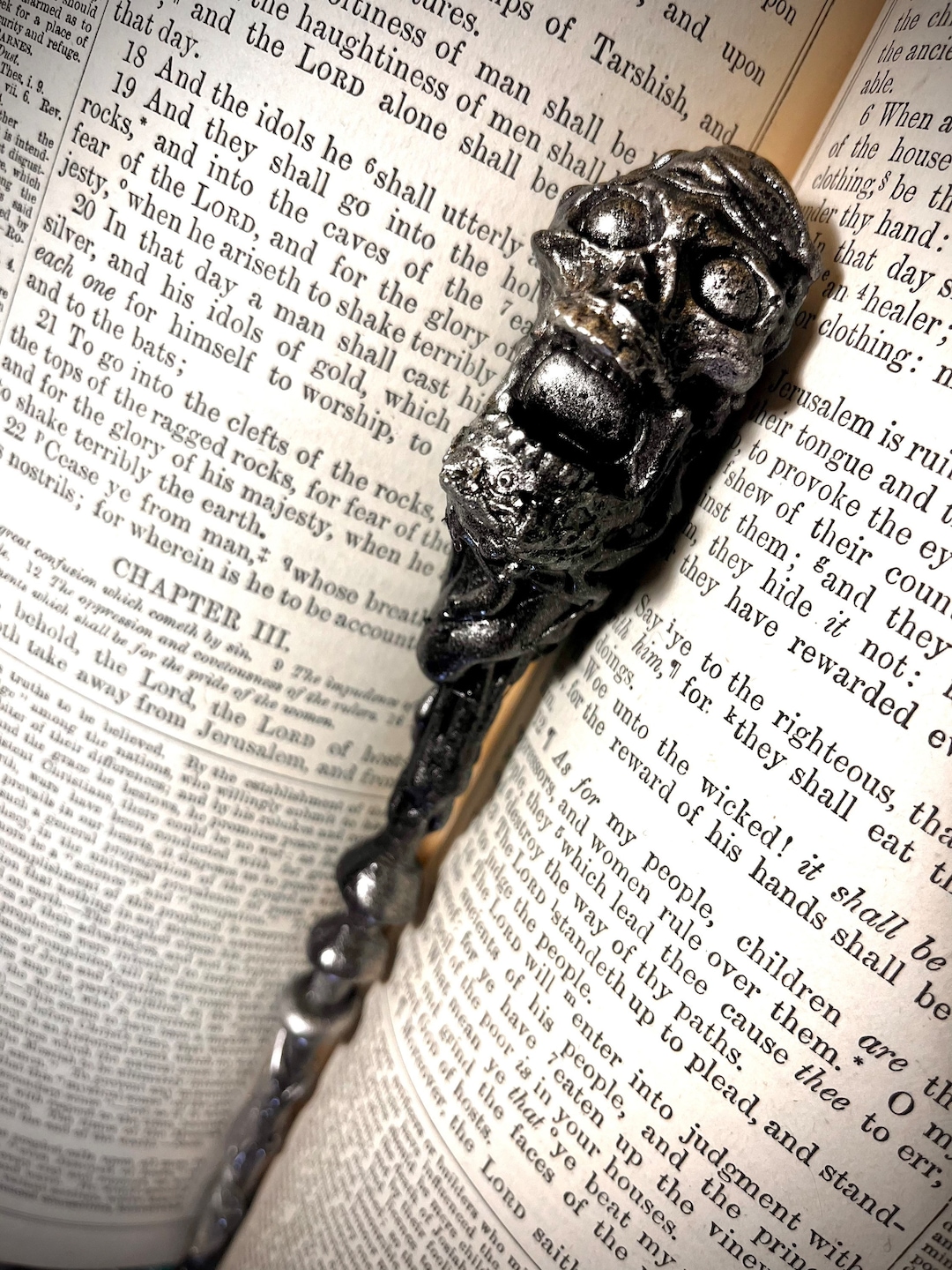 Dark Wizard Inspired Hand Made Magic Wand - Etsy