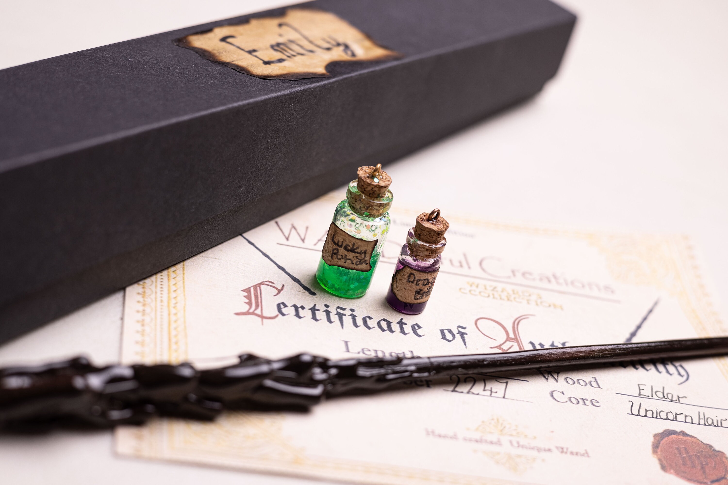 Handmade Wand & Potion Gift Set Handmade Magic Wands | Etsy UK