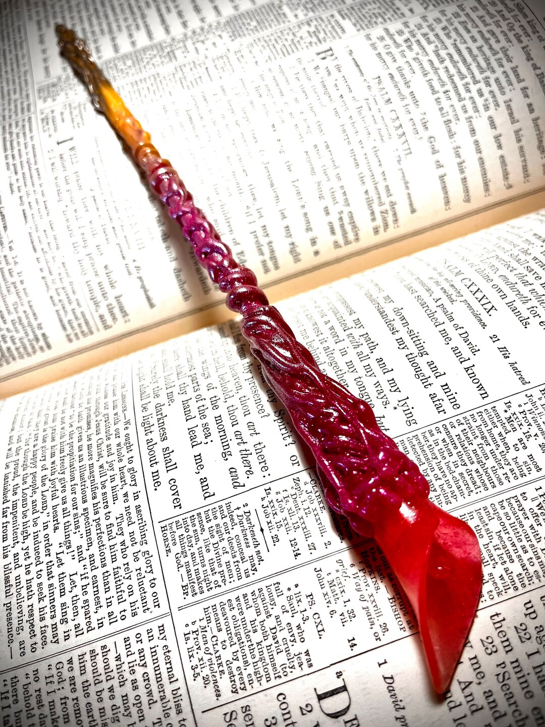Luna Lovegood Inspired, Magic Wand, Handmade Bespoke - Etsy