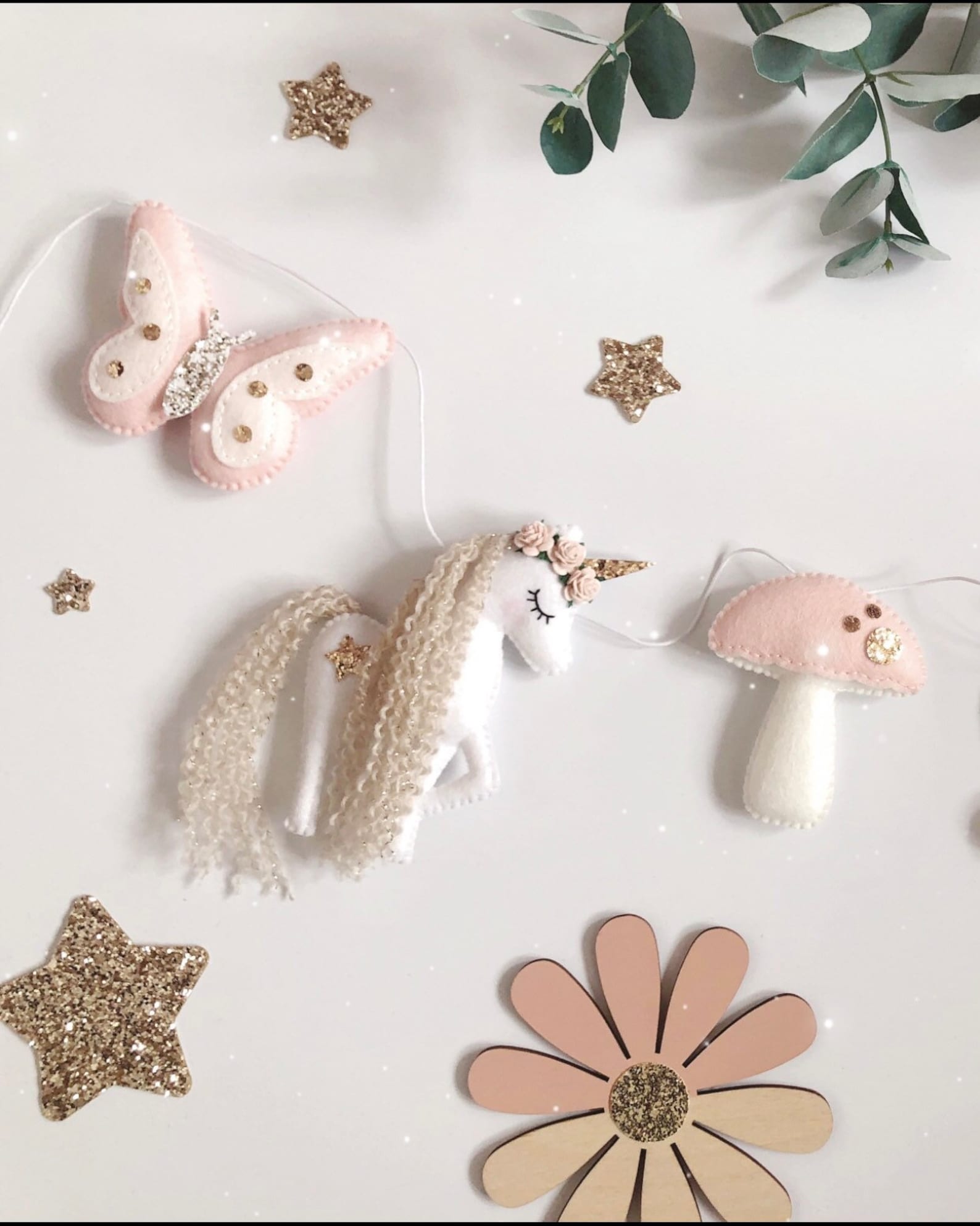 Enchanted Forest Garland | Fairy Garland | Fairy Decor | Girly Decor ...