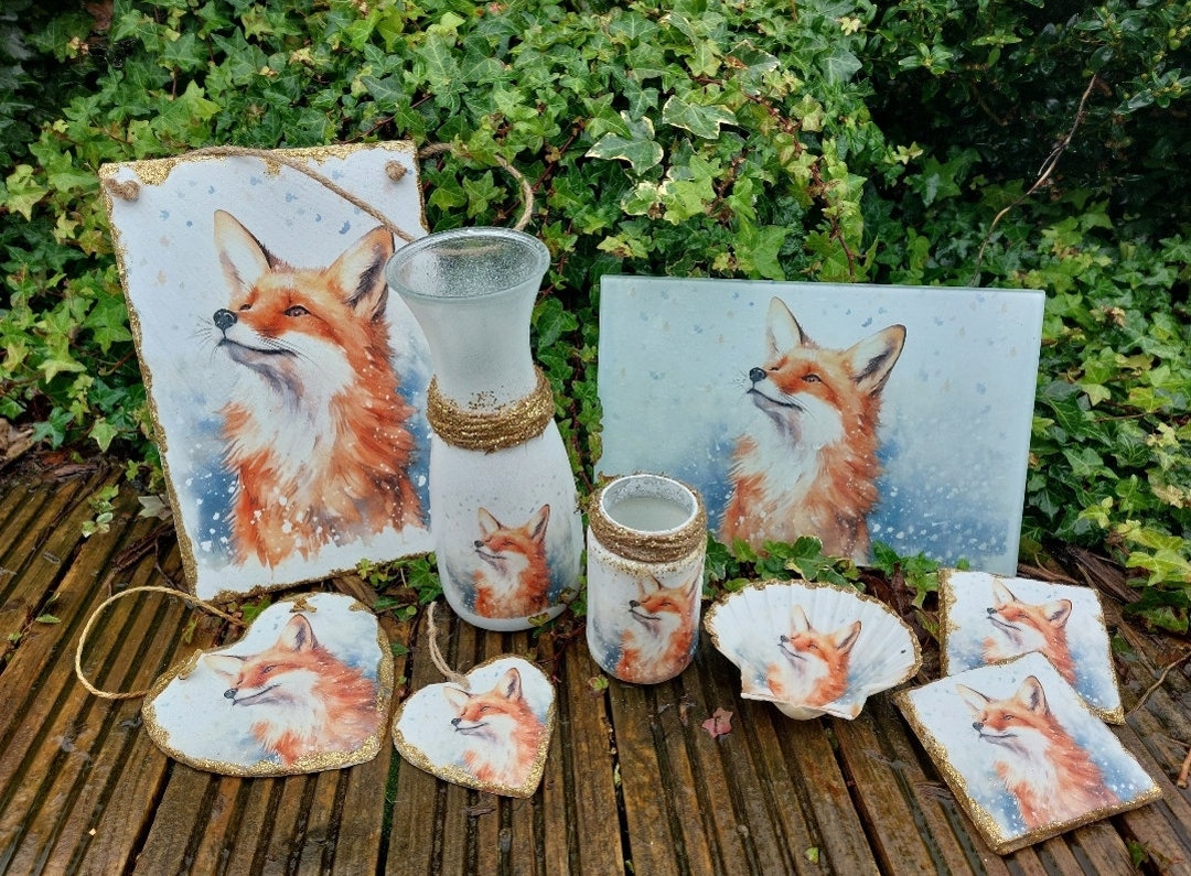 Winter Fox Items - Etsy UK