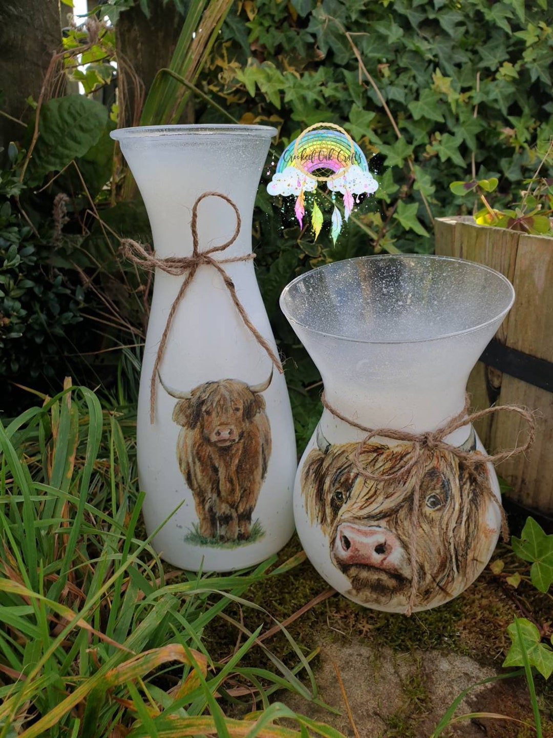 Highland Cow Vase / Vases - Etsy