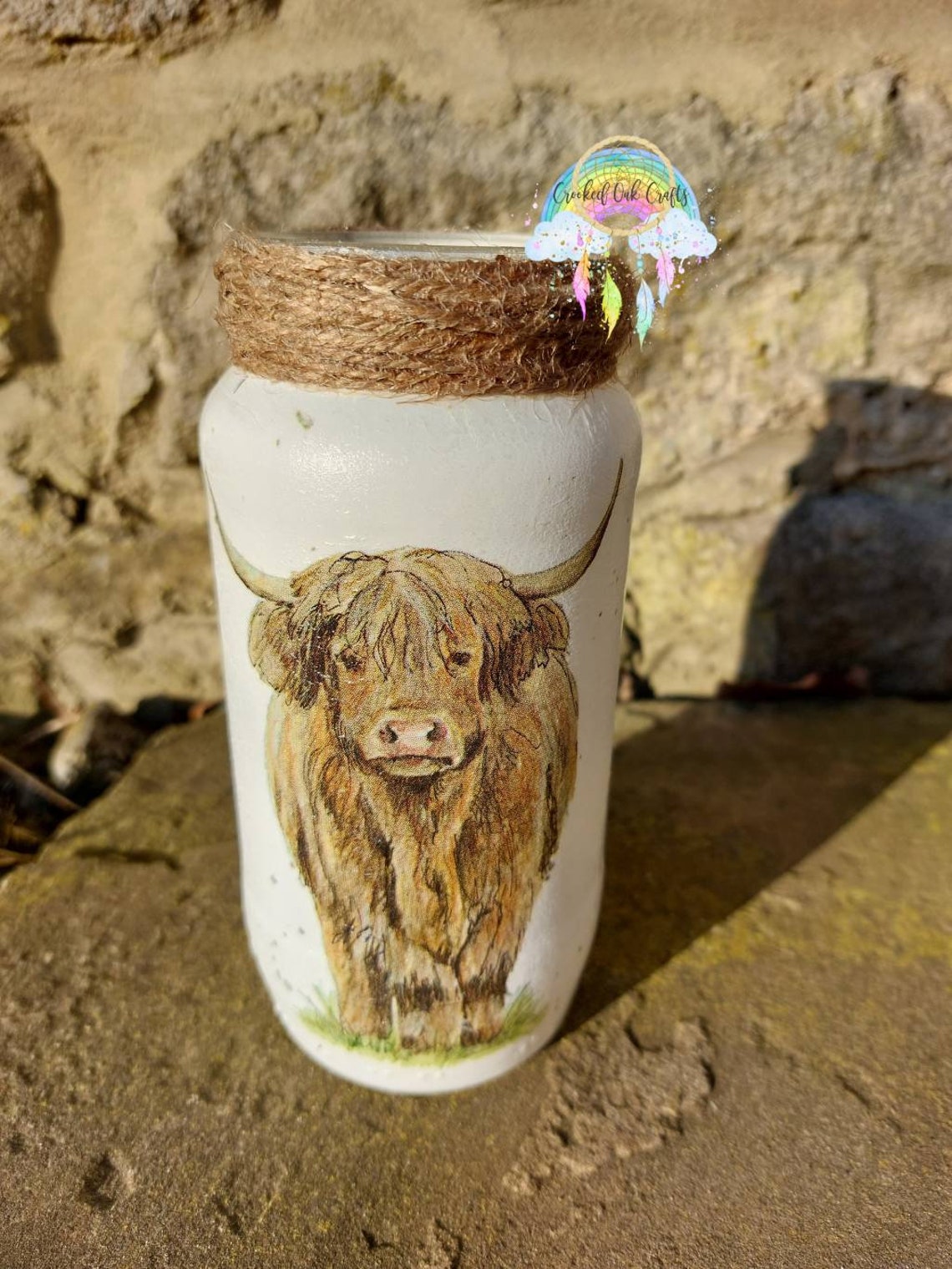 Highland Cow Jars - Etsy