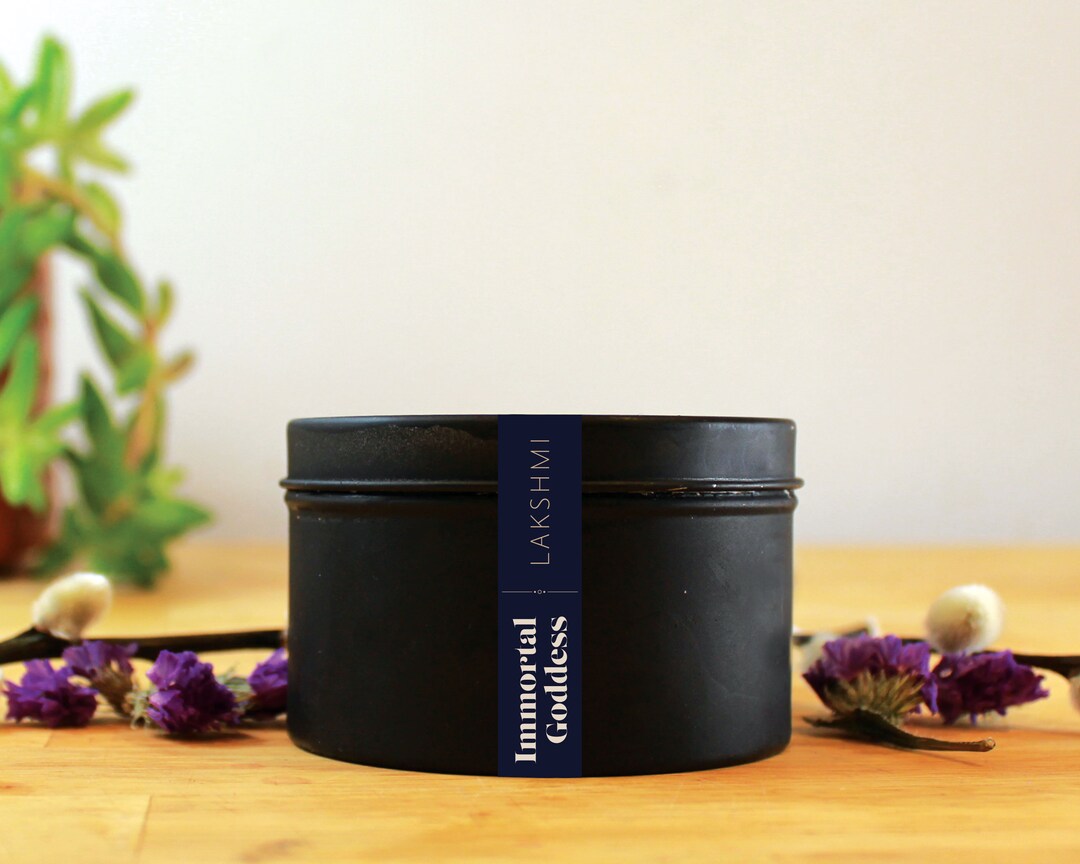 Lakshmi Fresh Citrus Floral Ambery Essential Oil Candle - Etsy