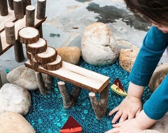 Wooden Tree Branch Blocks - Etsy