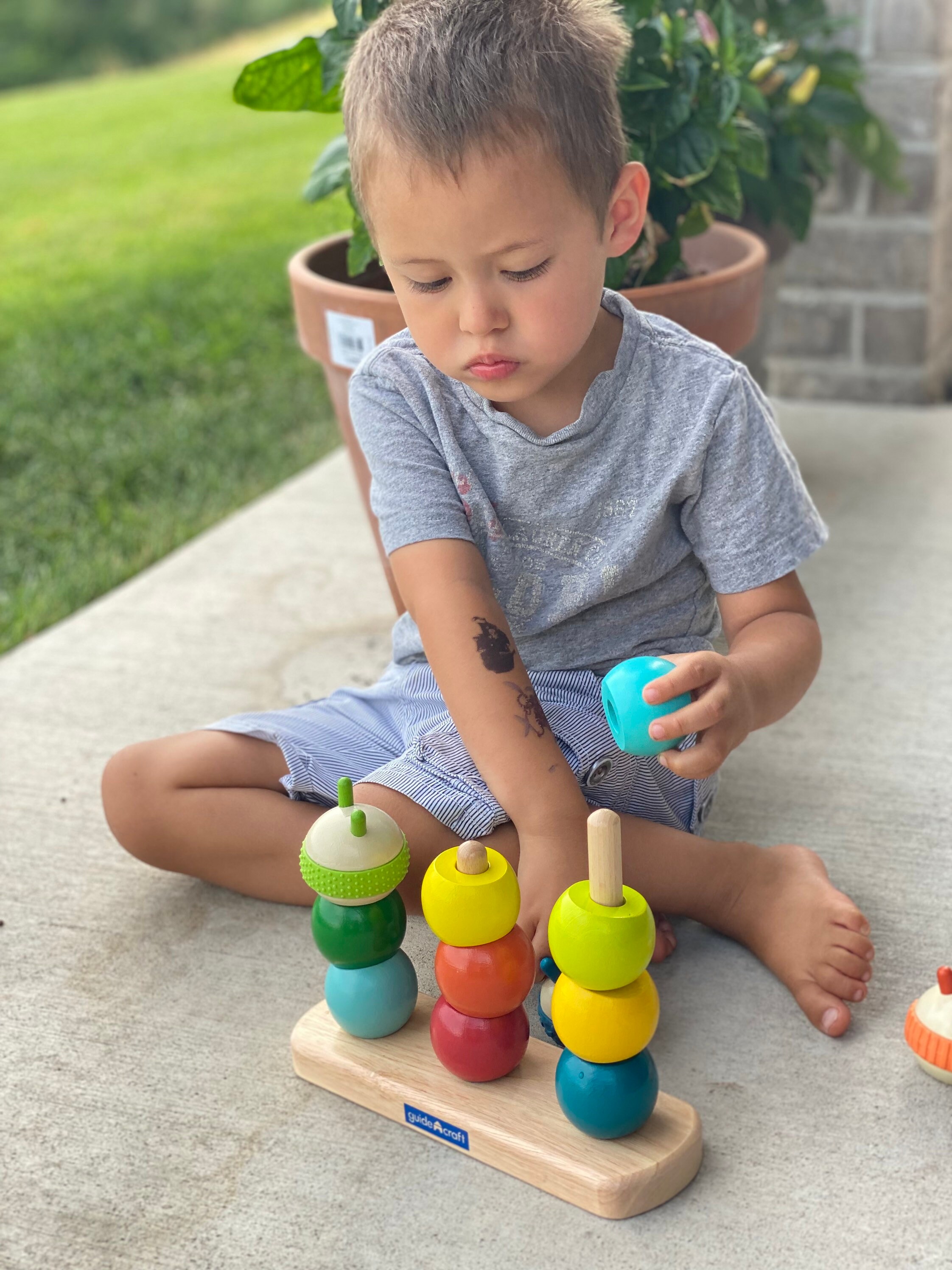 Caterpillar Stacking - Etsy