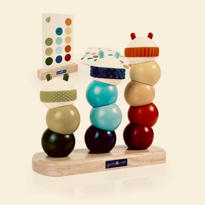 Caterpillar Stacking | Etsy