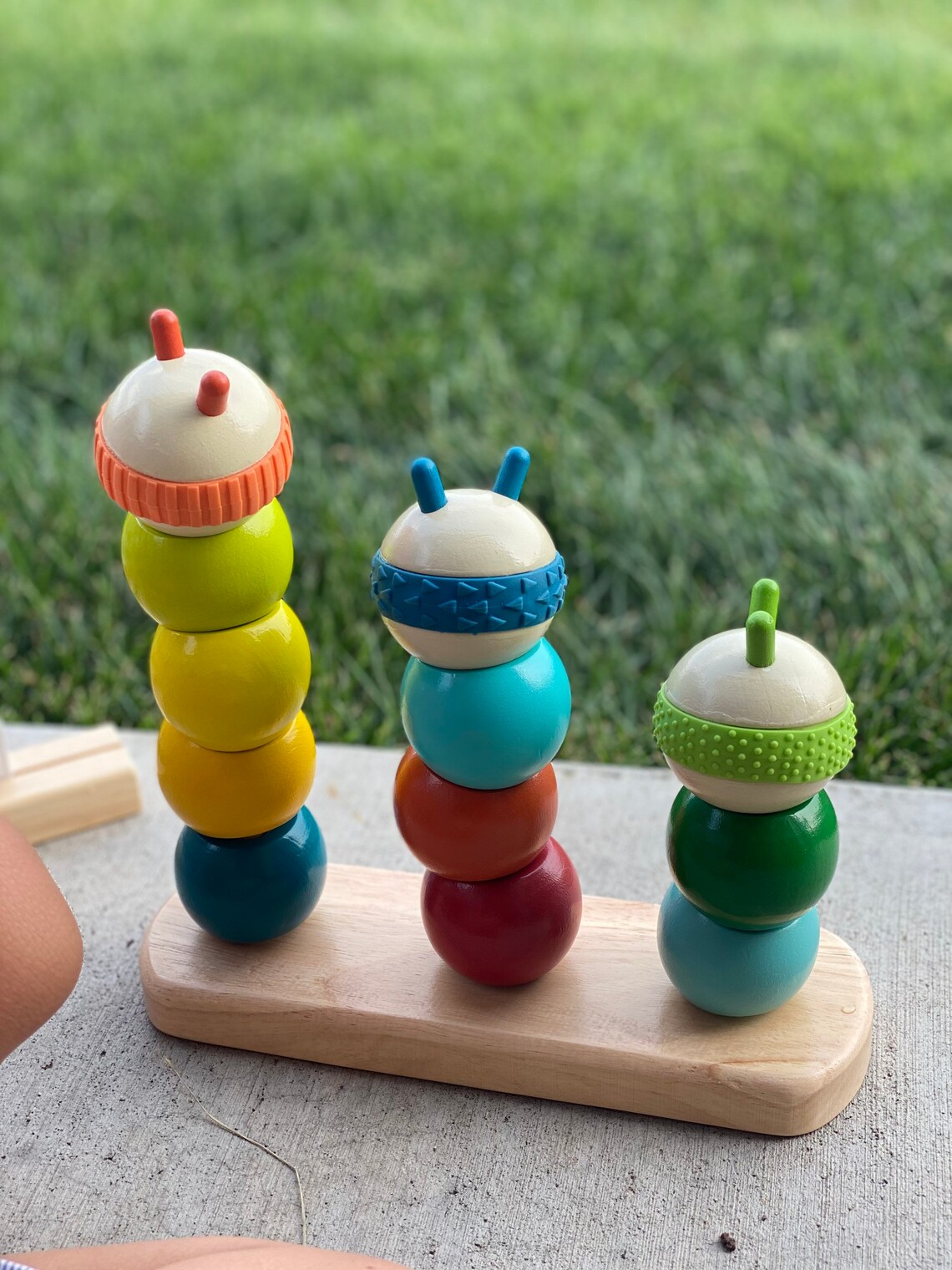 Caterpillar Stacking - Etsy