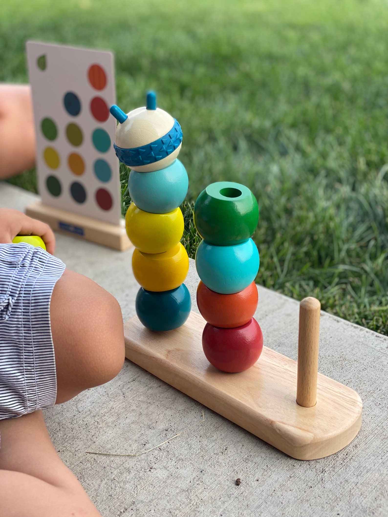 Caterpillar Stacking - Etsy