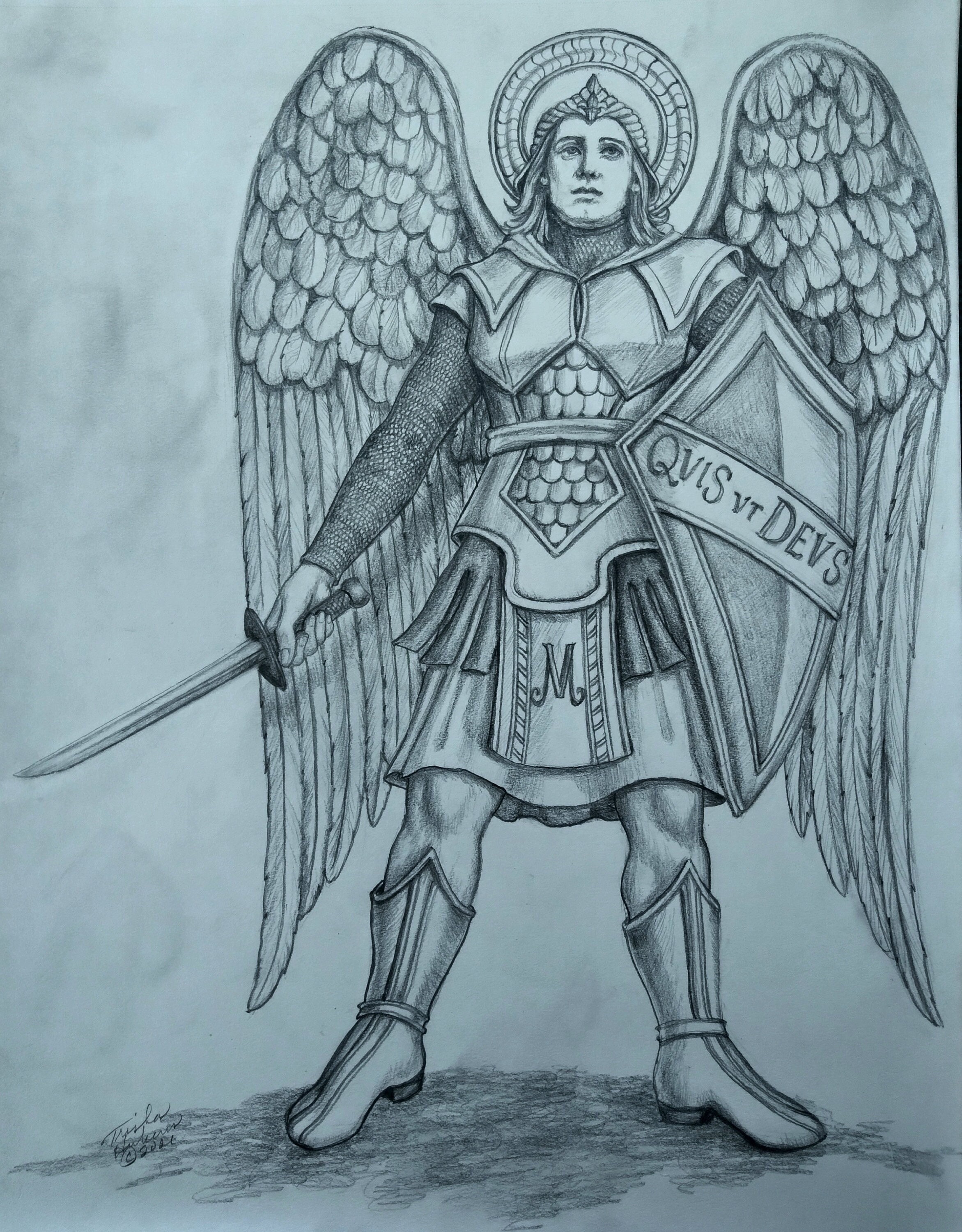 St Michael Sketch