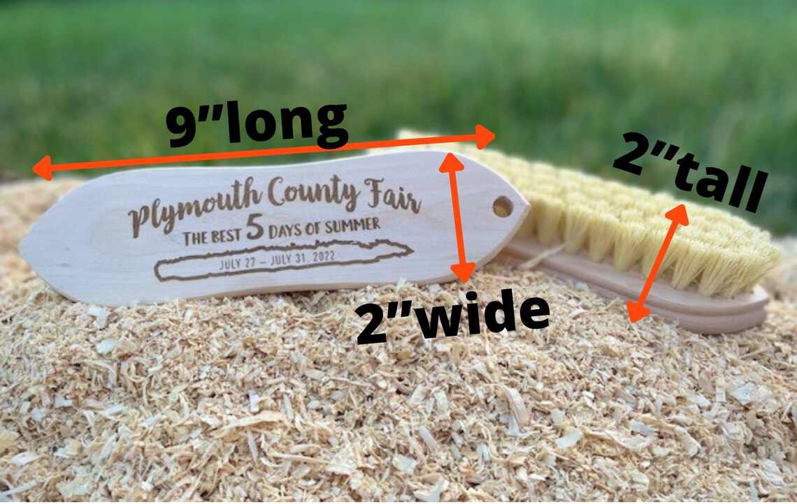 Custom Show Brush Show Pig Brush Personalized Livestock - Etsy