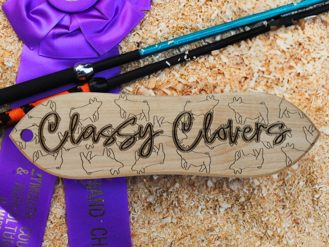 Personalized Show Pig Brush: Custom Livestock Supplies - Etsy