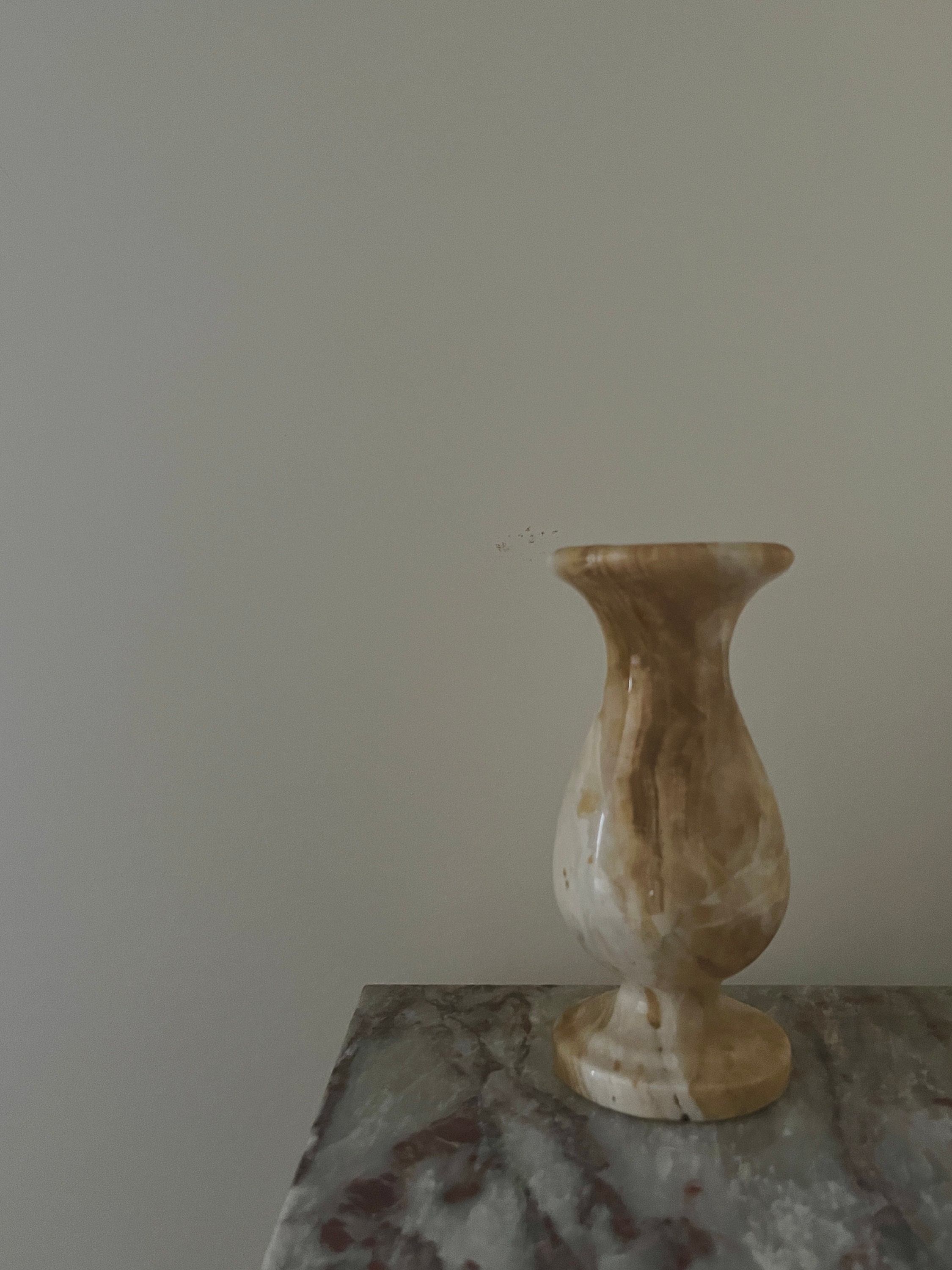 Vintage Marble Vase Marble Vessel Vintage Marble Decor - Etsy