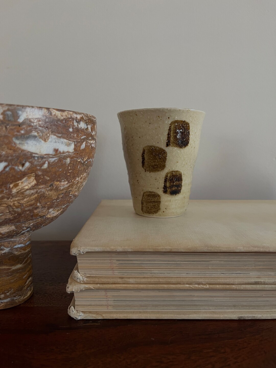 Handmade Studio Pottery Vessel Handmade Mug Ceramic Vessel Vintage ...