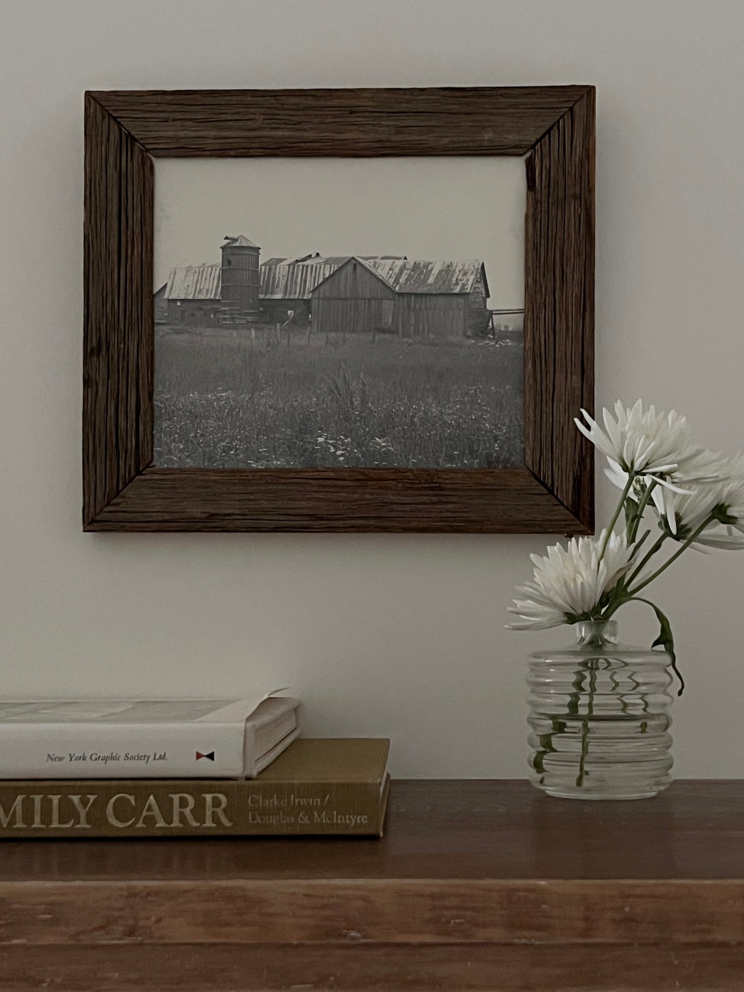 Vintage Photography - Vintage Film Photo - Framed Vintage Photo of Barn ...