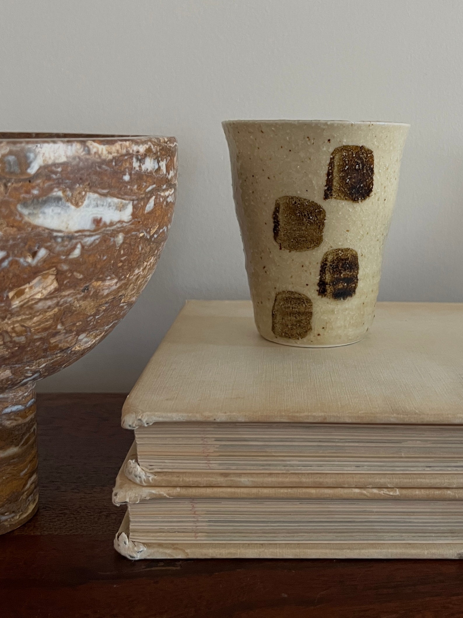 Handmade Studio Pottery Vessel Handmade Mug Ceramic Vessel Vintage ...