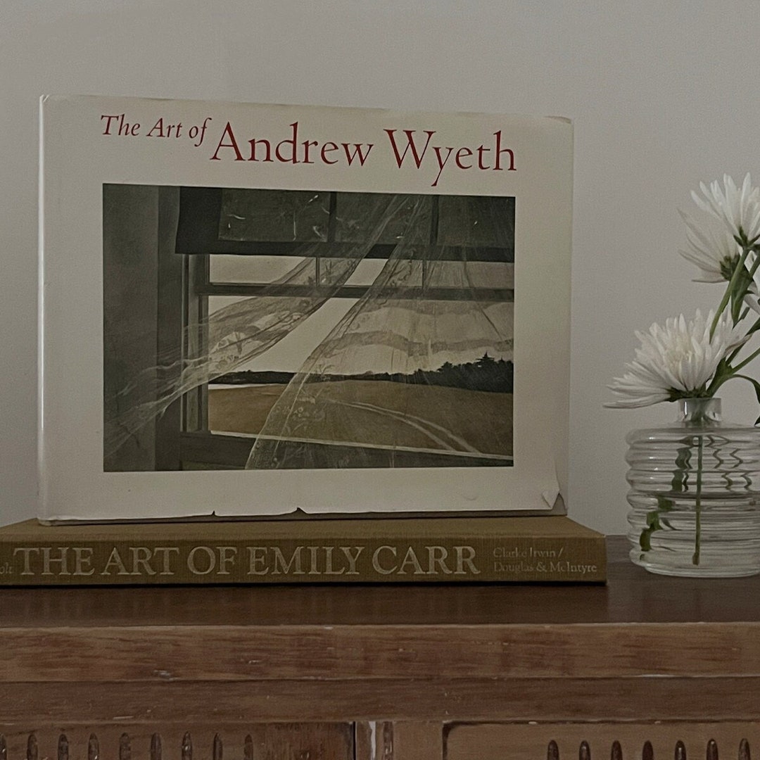 The Art of Andrew Wyeth - Vintage Book - Art Book - Vintage Coffee ...