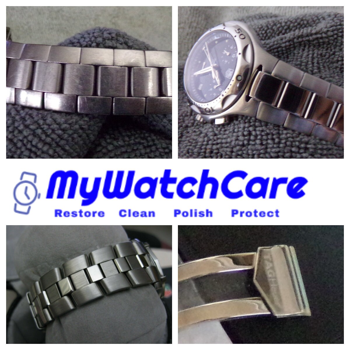 44 Pc Stainless Steel/titanium Watch Scratch Remover Kit-brushed ...