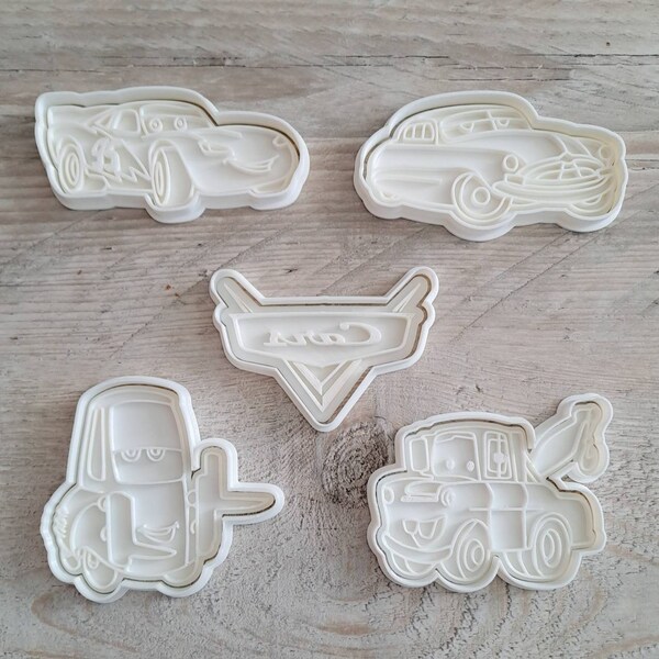 Lightning Mcqueen Cookie Cutter - Etsy