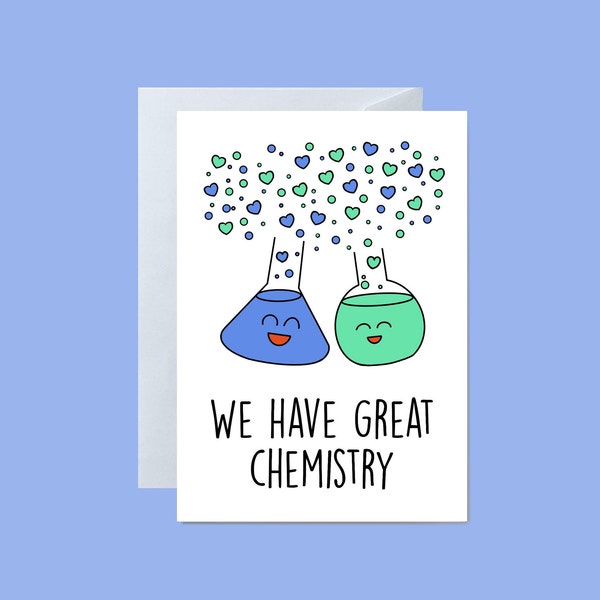 Chemistry Cards - Etsy