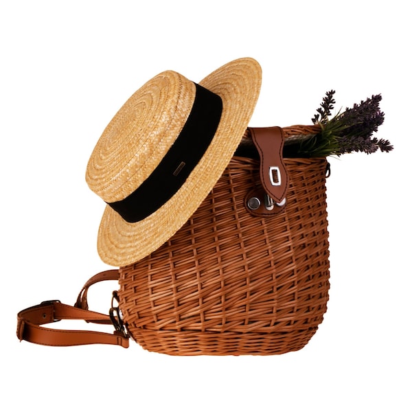 Basket Backpack - Etsy