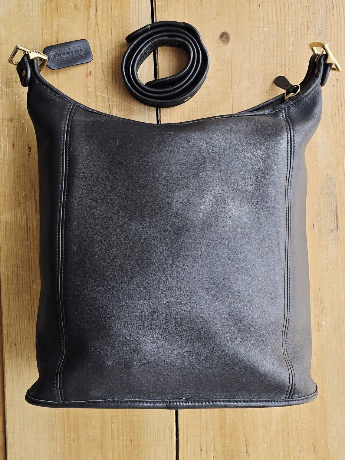 Vintage Coach 9060 Slim Duffle Sac - Vintage Coach Bag - Coach Hand Bag ...