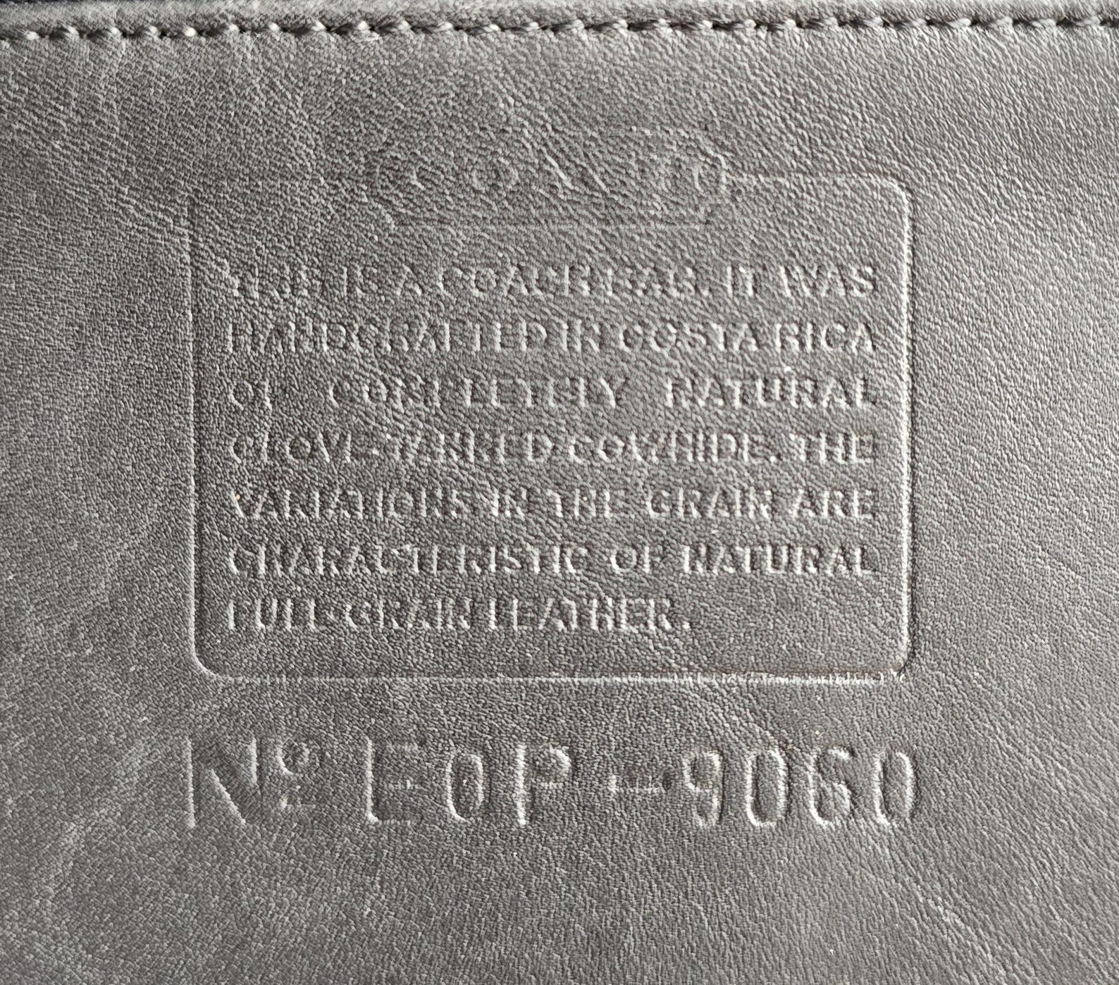Vintage Coach 9060 Slim Duffle Sac - Vintage Coach Bag - Coach Hand Bag ...