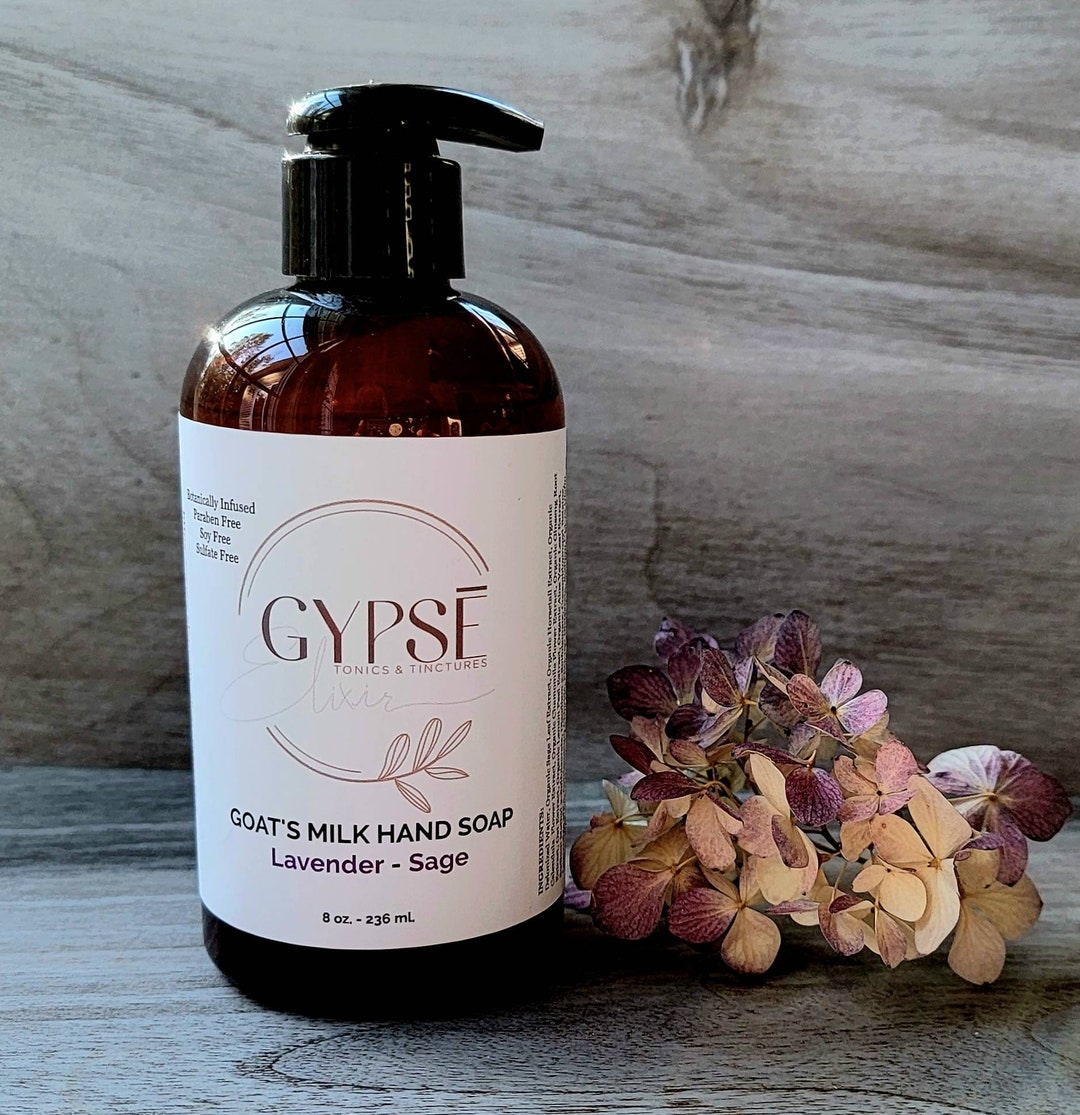 Goat's Milk Liquid Hand Soap | Pump Soap | Moisturizing Hand Soap ...