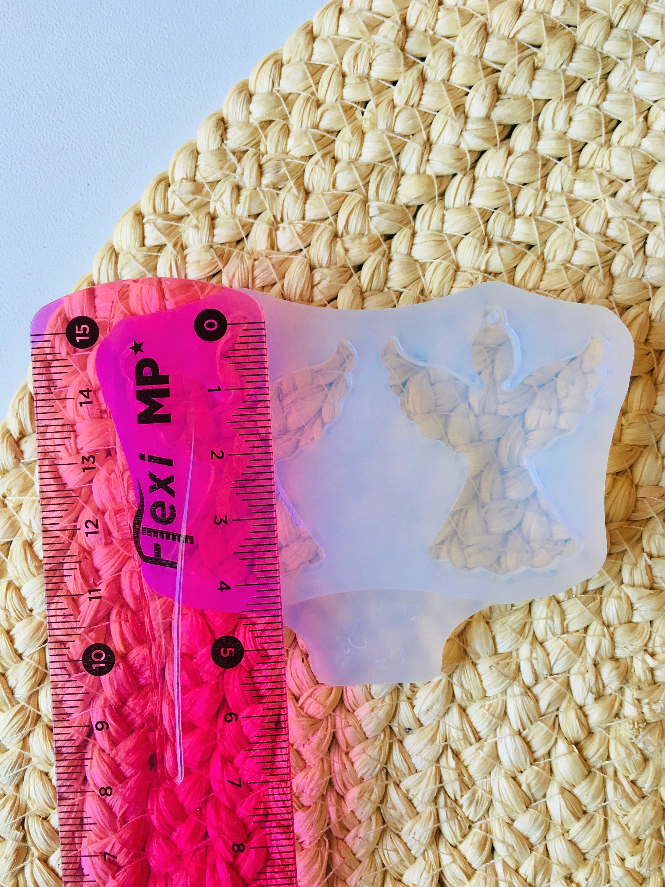 Christmas Angel. Silicone Mold for Epoxy Resin Earrings. - Etsy