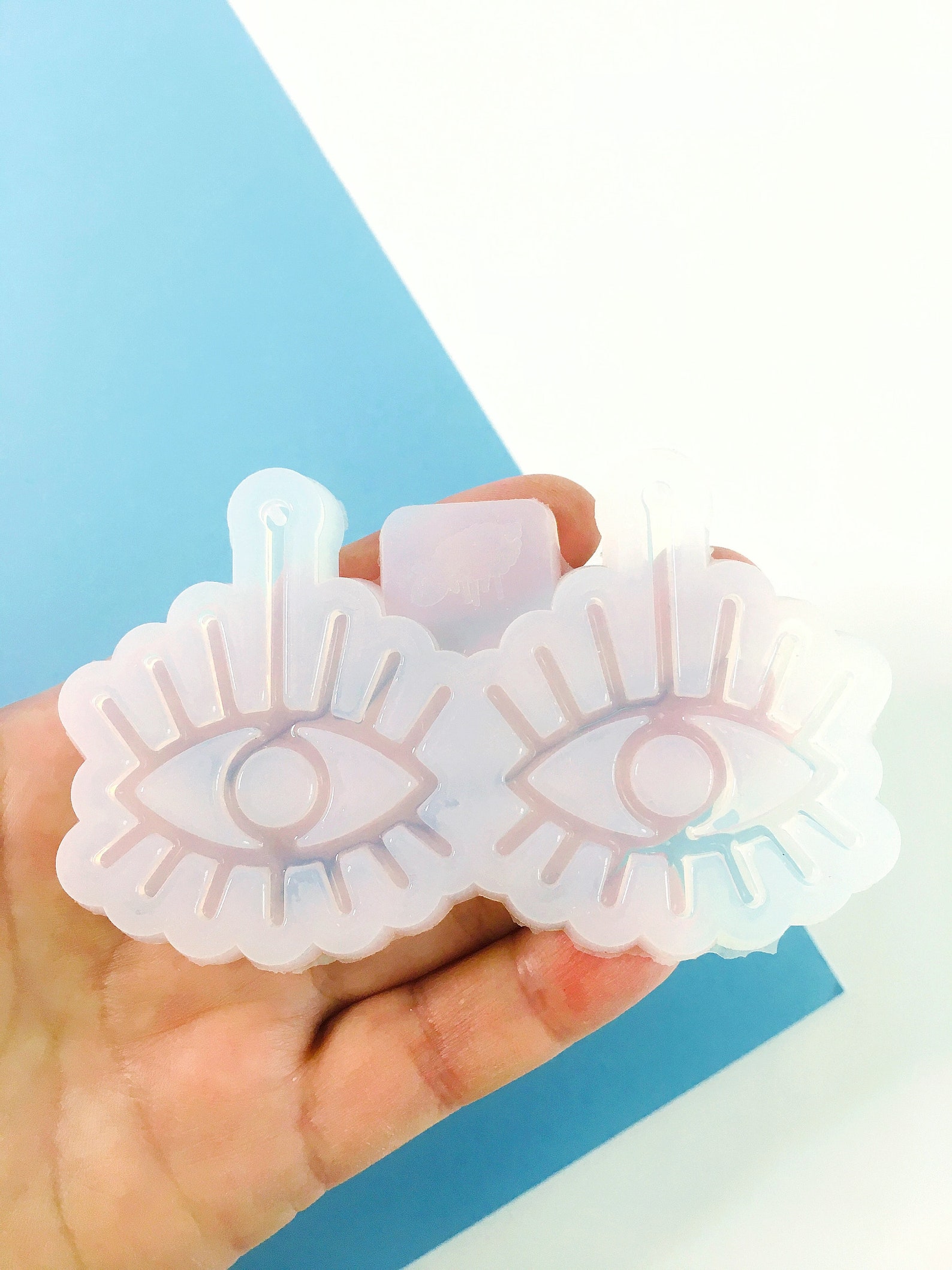 Silicone Mold-earrings All-seeing Eye . Mold Eyes for Uv and - Etsy