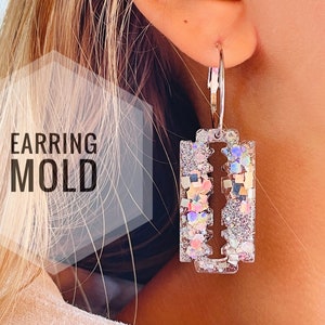 Razor Blade Mold for Epoxi and Uv Resin - Etsy