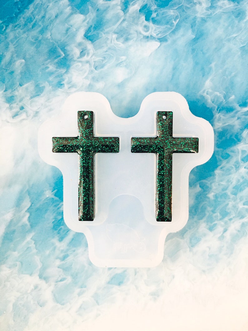 Silicone Molds Crosses Earrings. Mold Cross for UV and Epoxy. - Etsy