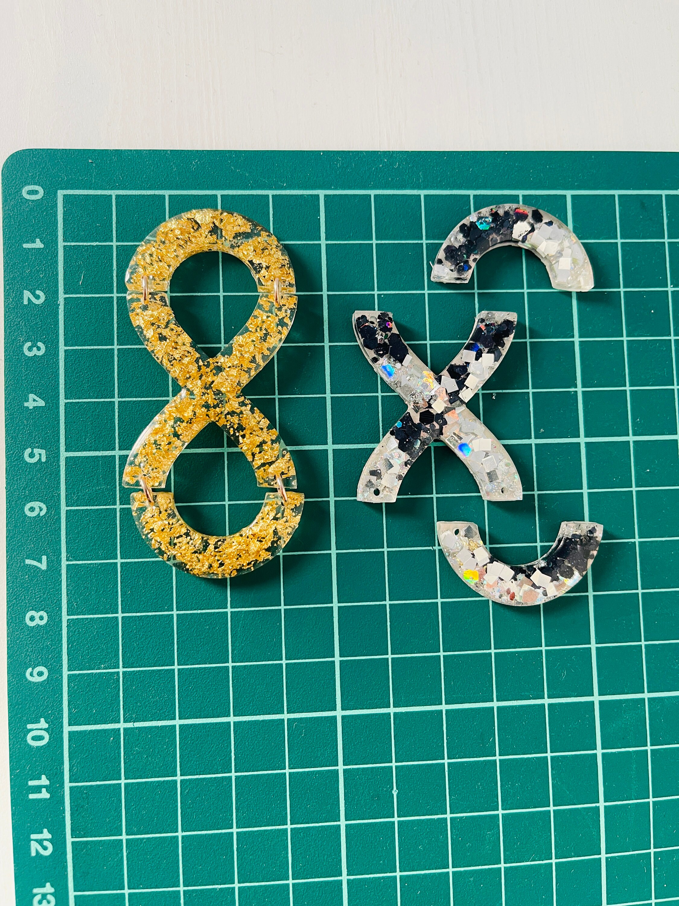 Infinity Sign. Silicone Mold for Epoxy Resin Earrings. - Etsy