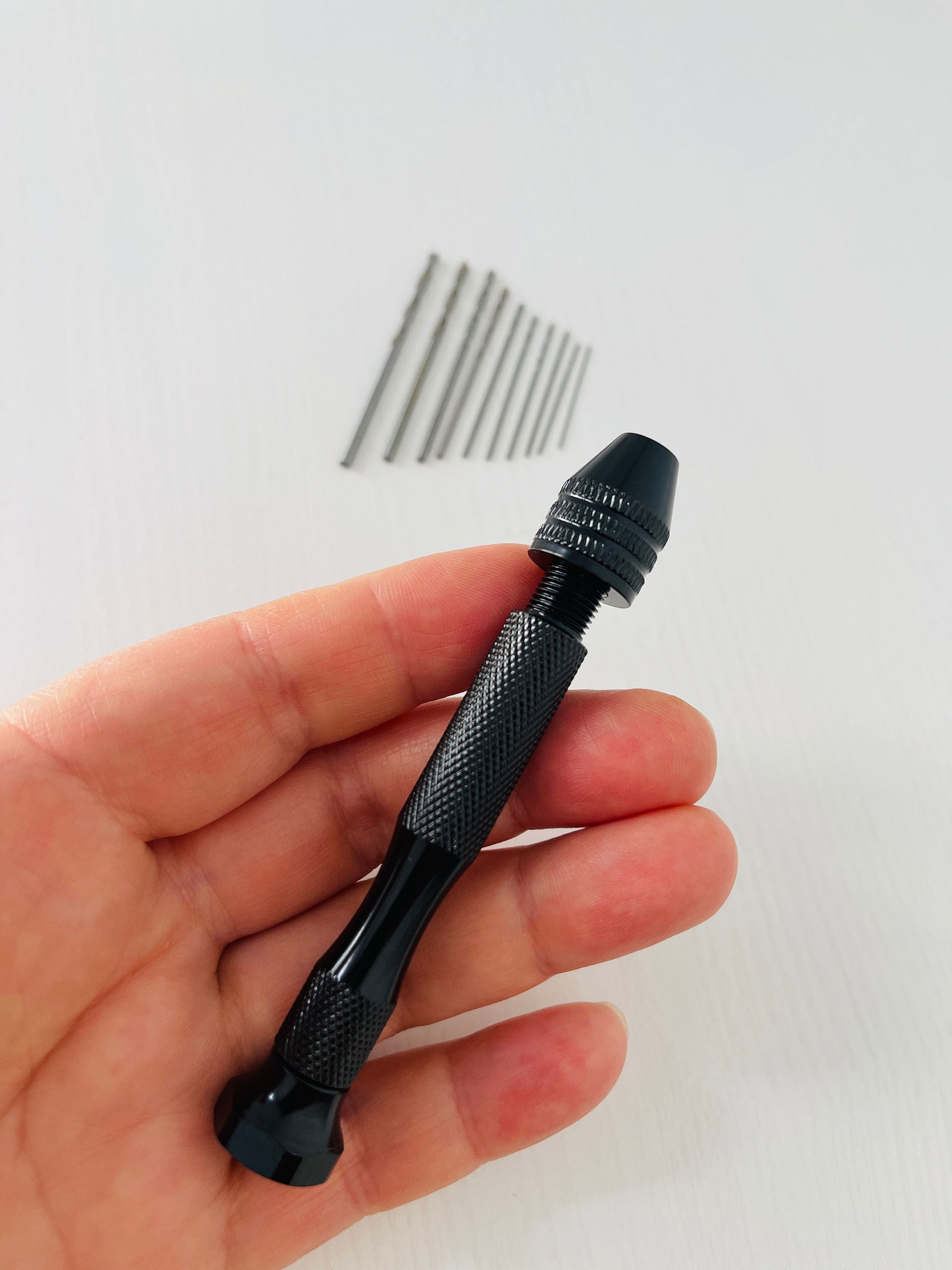 Quality Mini Hand Drill With 10 Different Drill Bits - Etsy