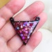 Triangle Mold for Epoxy. Set of Pendant & Stud Earrings Triangles ...