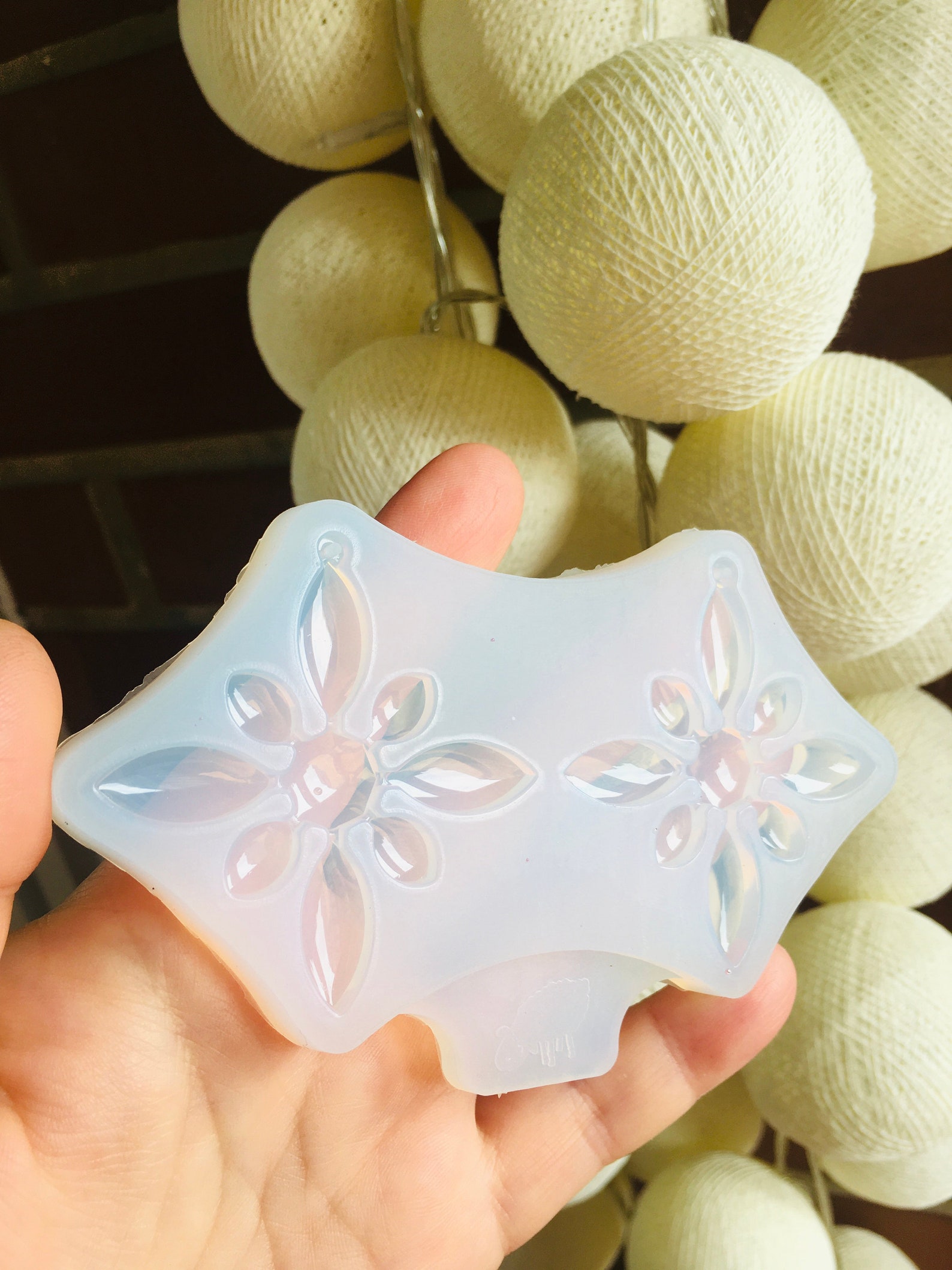 Silicone Mold for Making Epoxy Resin Earrings. - Etsy