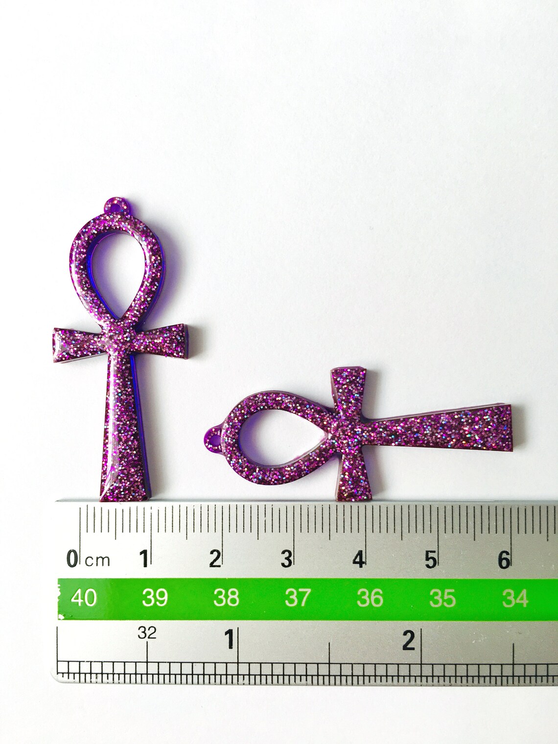 Silicone Mold-earrings Ankh . Mold Egyptian Cross for Uv and Epoxy ...