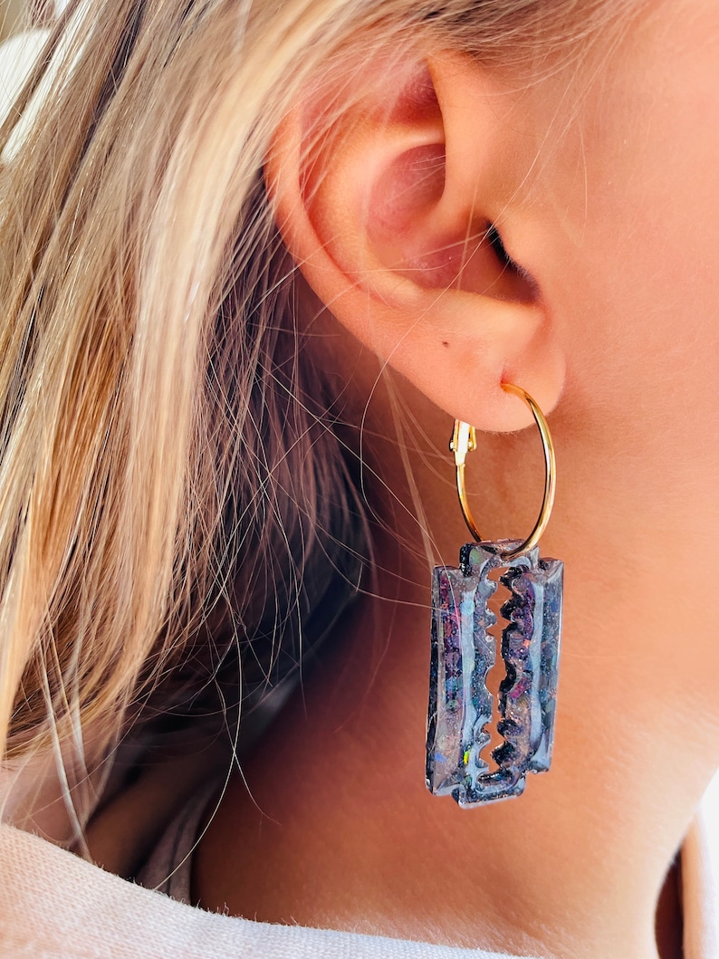 Razor Blade Mold for Epoxi and Uv Resin - Etsy