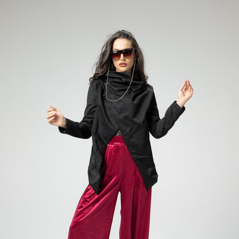 Asymmetric Jacket - Etsy