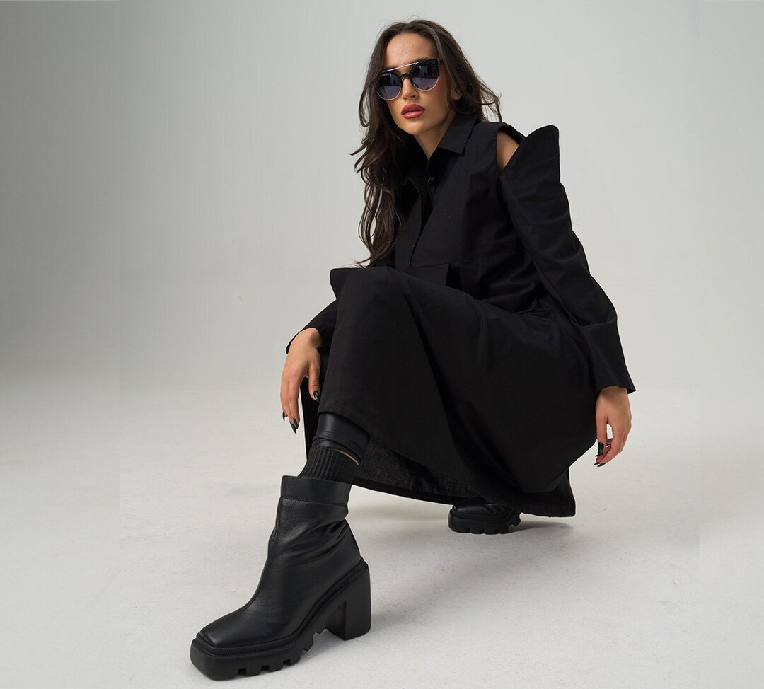 Unique Designer Cut Out Shoulders Dress New Year's Eve - Etsy