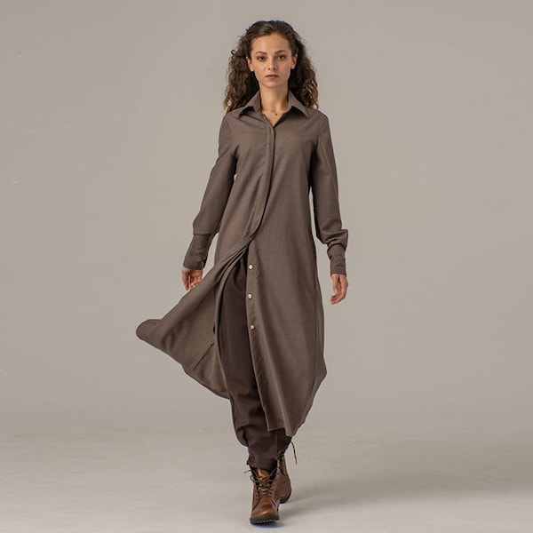 Long Tunic Dress - Etsy