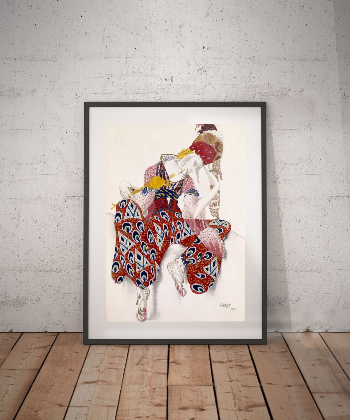 Leon bakst leon bakst poster leon bakst painting leon bakst | Etsy