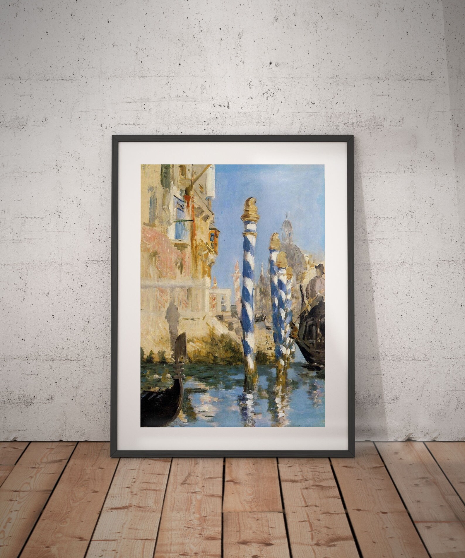 Venice by Edouard Manet Venice Travel Poster Venice Poster | Etsy