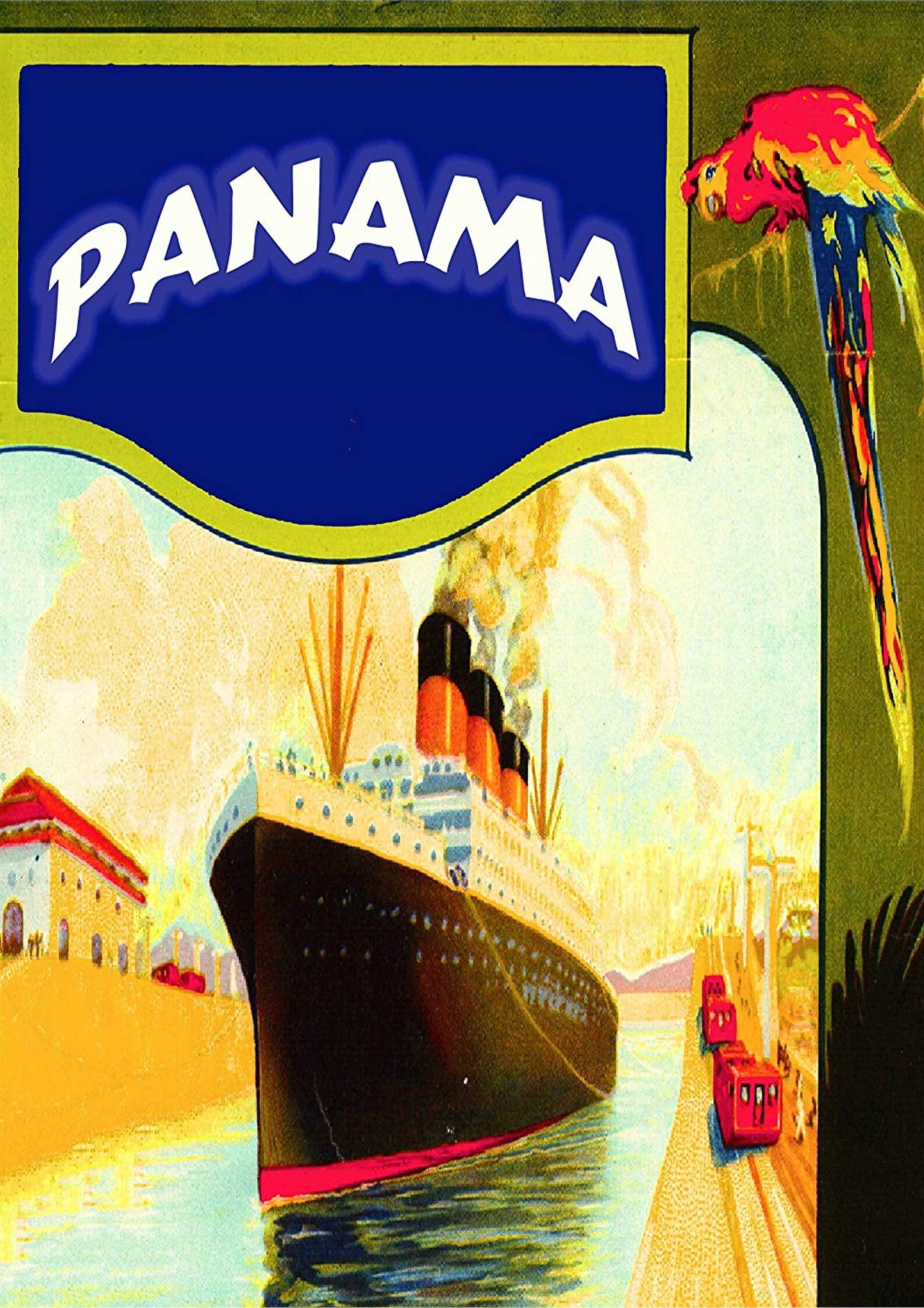 Panama Panama Travel Poster Panama Poster Panama Print | Etsy