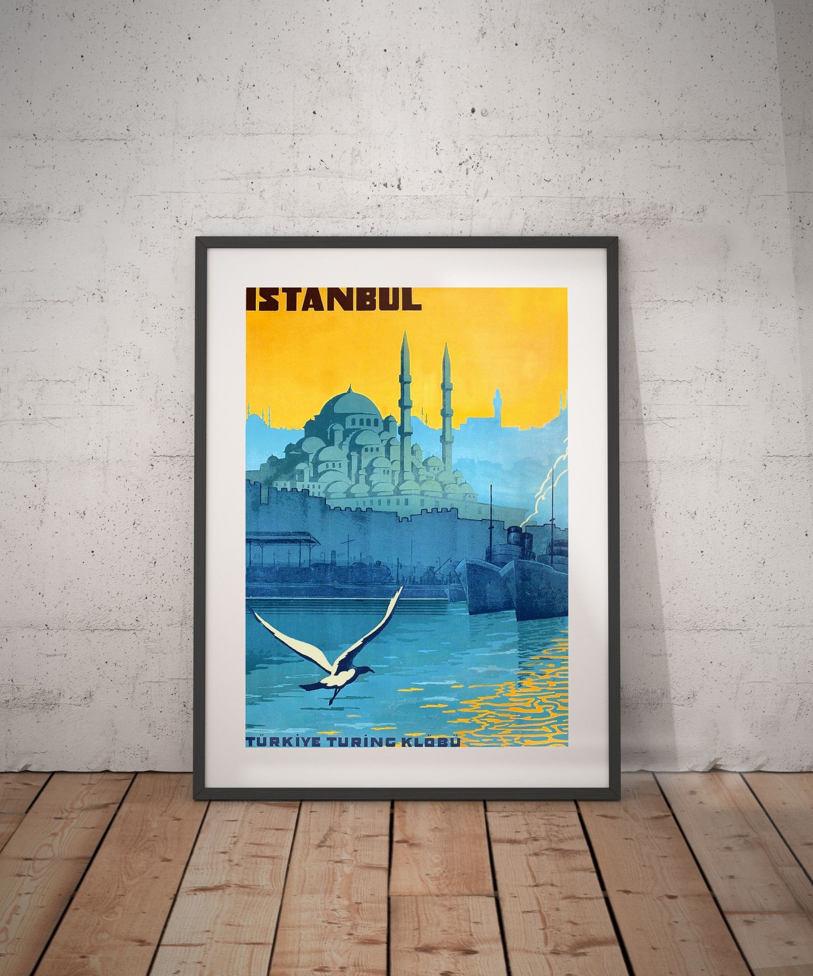Istanbul turkey istanbul travel poster istanbul poster | Etsy