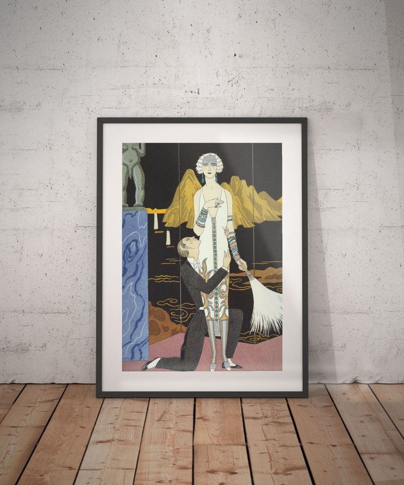 George barbier george barbier poster george barbier | Etsy