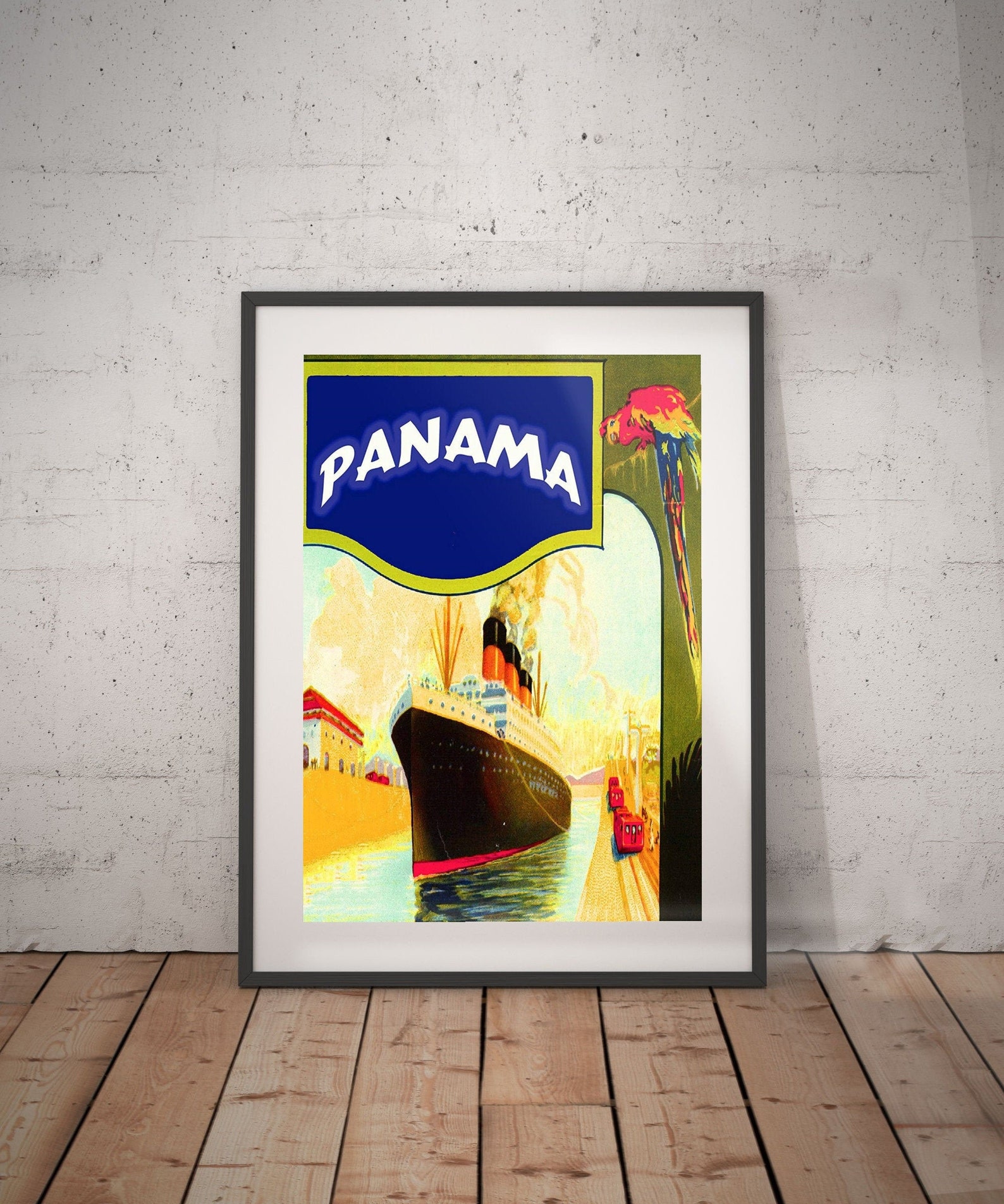 Panama Panama Travel Poster Panama Poster Panama Print | Etsy